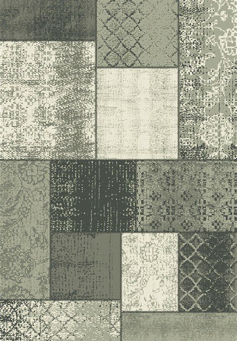 Ковер на пол в гостиную в спальню 200х290 см винтажный лофт ворс 2 мм 262002 KoverVDom