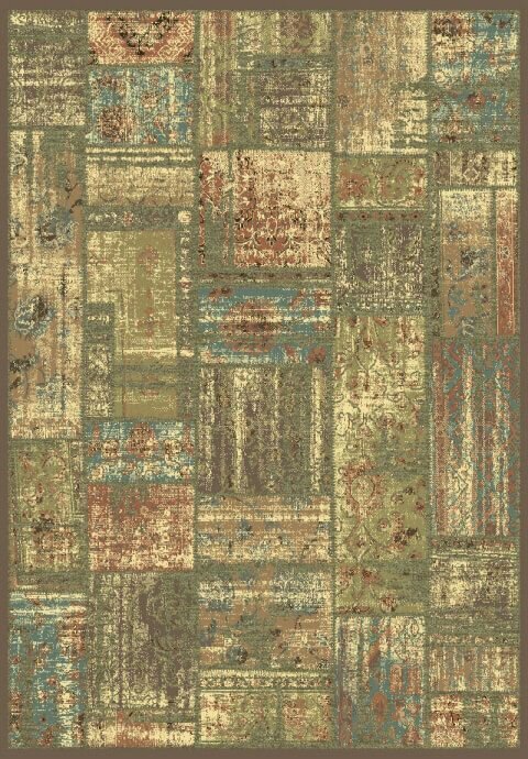 Ковер на пол в гостиную в спальню 65х110 см лофт модерн ворс 6 мм 267548 KoverVDom