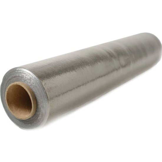 Стрейч-пленка Полиаэрпак 50 см x 220 м, 20 мкм, 2 кг - нетто, растяжение 180%