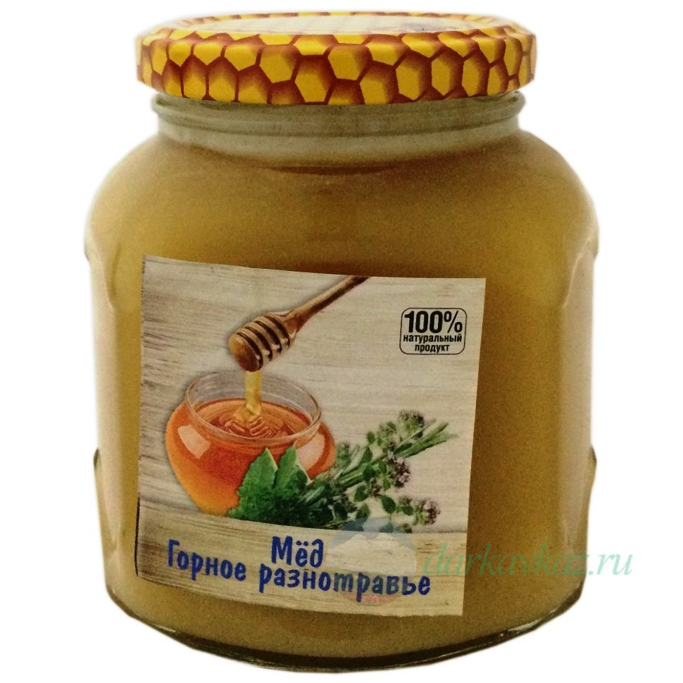 Мед разнотравье 510гр