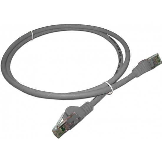 Патч-корд Lanmaster LSZH UTP кат.5e, 10 м, серый