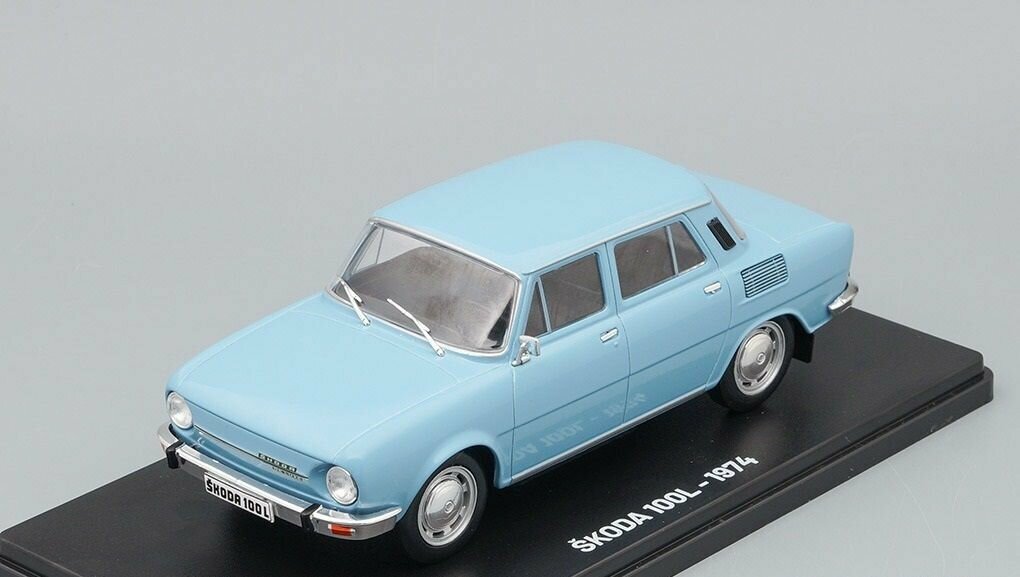 Масштабная модель SKODA 100L (1974), blue