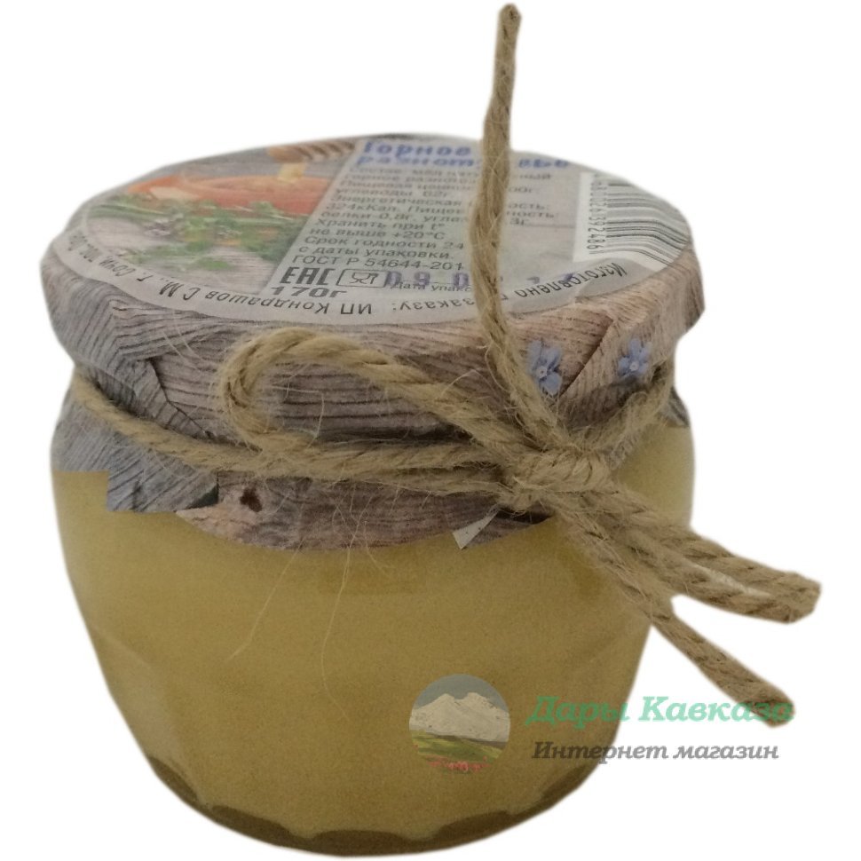 Мед разнотравье 170гр