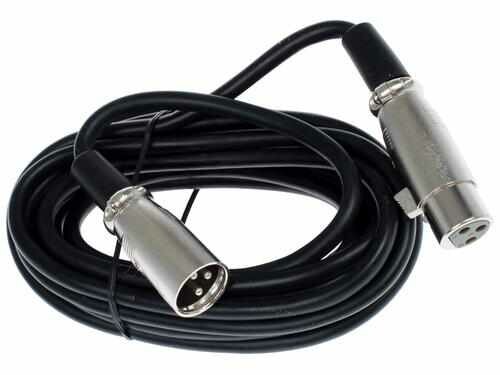 Кабель DEXP XLR - XLR черный