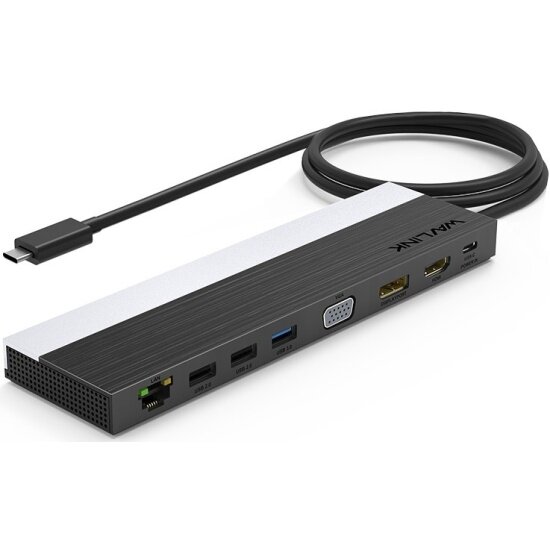 Мультифункциональная док-станция Wavlink USB Type C 4K Universal (WL-UMD03)