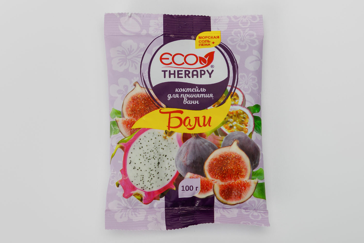 Spa-серия Соль для ванны 100 г натуральная морская соль для расслабления и ухода