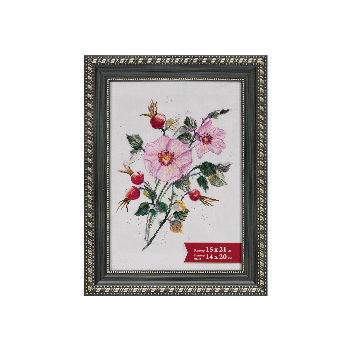 Gamma ПРК-16 рамка 15 х 21 см из пластика с оргстеклом зеленого цвета для фотографий