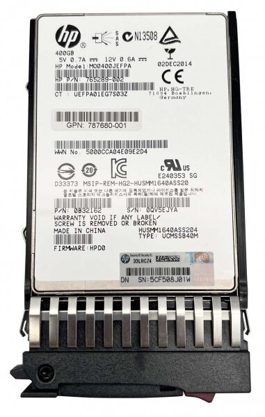Жесткий диск HP 741231-001 400Gb SAS 2,5" SSD