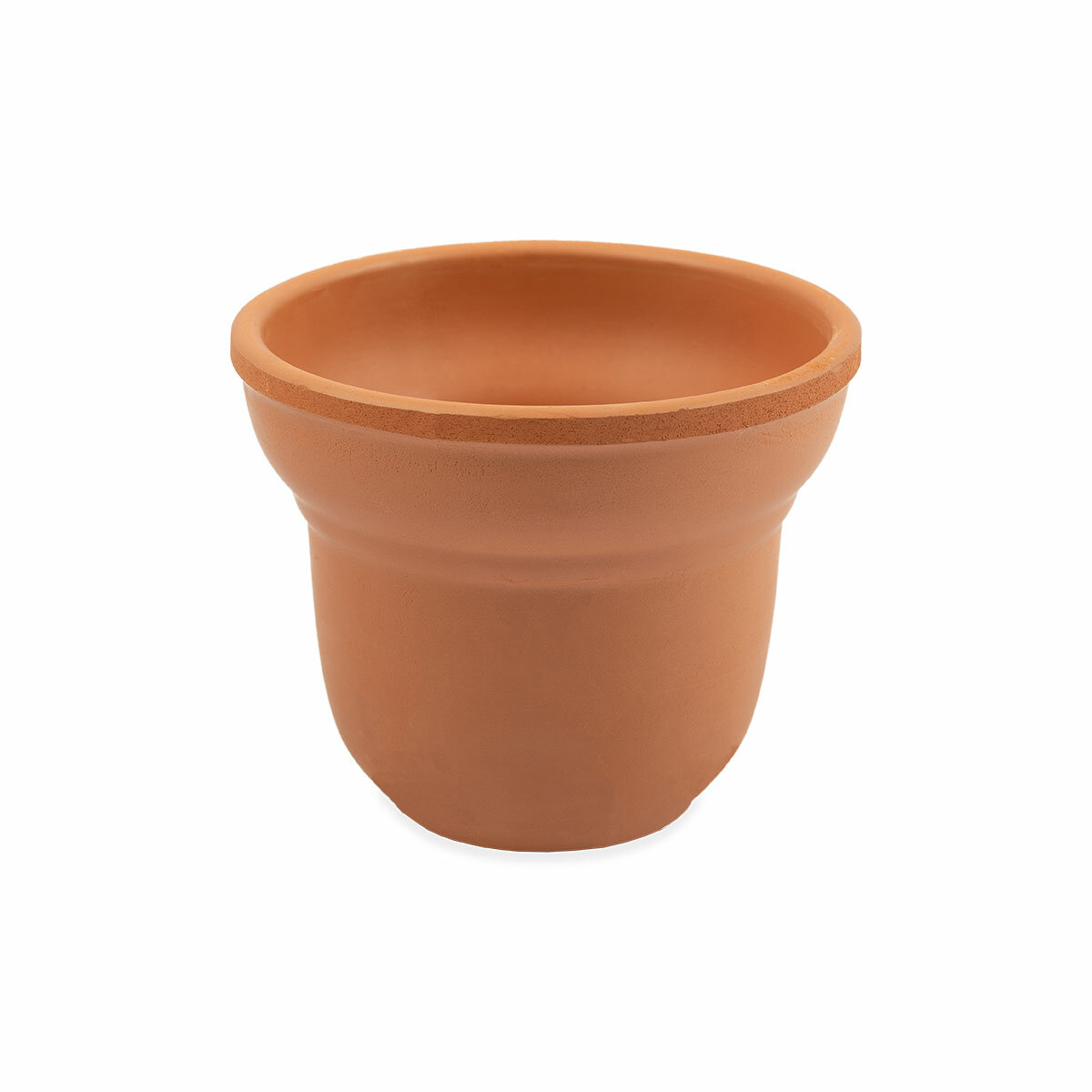 Love2art БГ-030 Горшочек фигурный из красной глины 12.5×12.5×10.3 см для декора