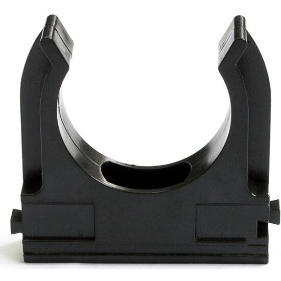 Клипса для гофротрубы Rexant 25 мм черная (100 шт./уп.)