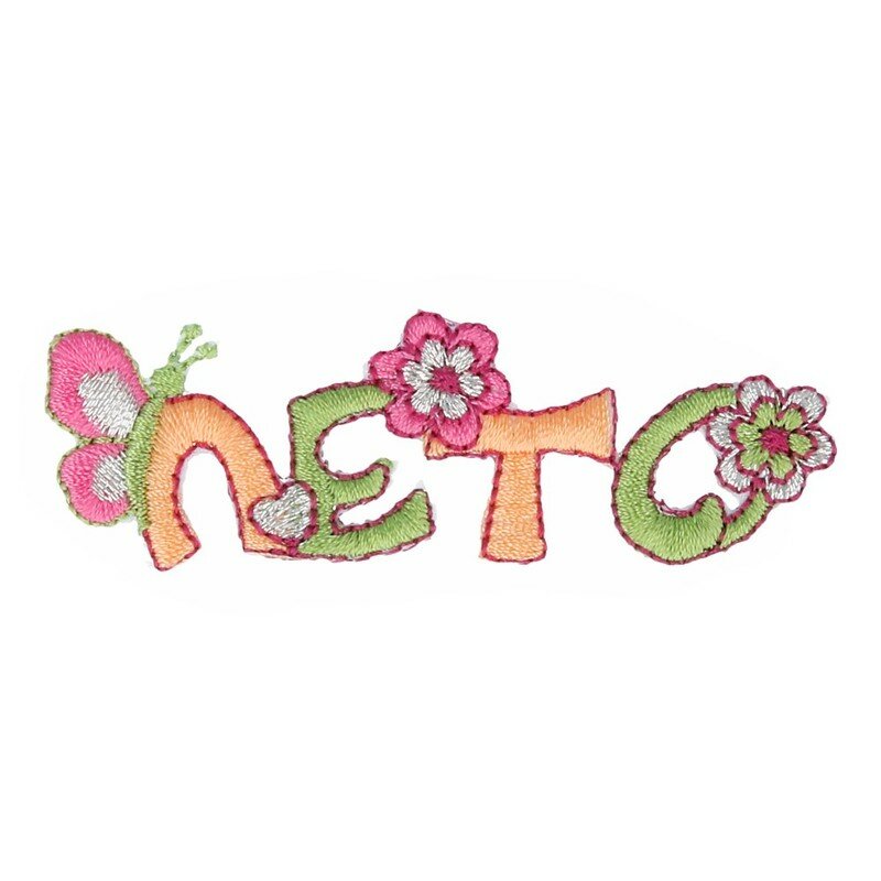 Annet на клеевой основе №9 9-R6C Лето оранжевый 7.5*2 см для дизайна ногтей и маникюра