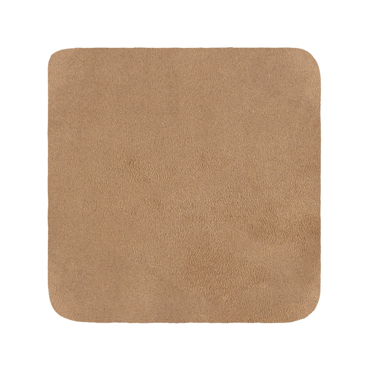 BLITZ Термоаппликация квадрат 12x12 см кожзам замша бежевый цвет 09 для декора и одежды