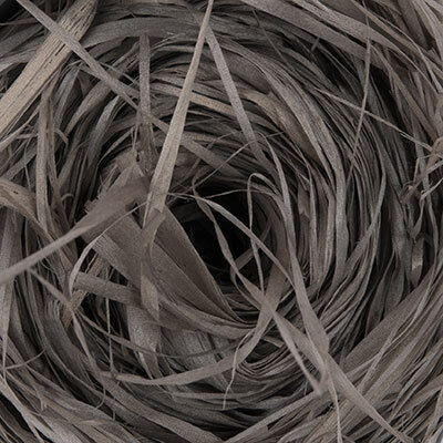 Blumentag LKB-30 Лыко чесаное цветное серый вес 30 г ± 5 г, инструмент для прядения