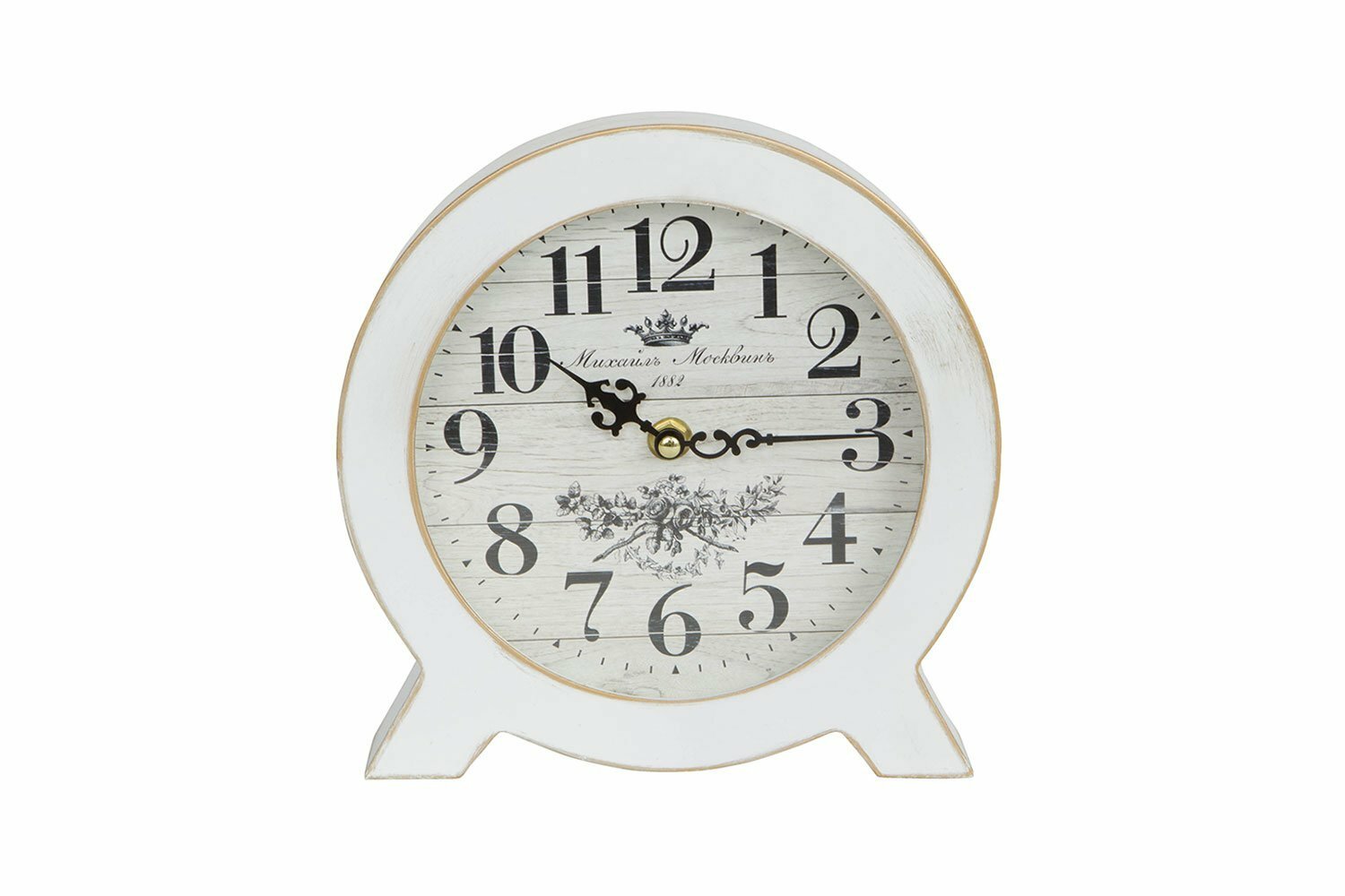 Лада Часы настольные стильный кварцевый механизм, классический дизайн и декор