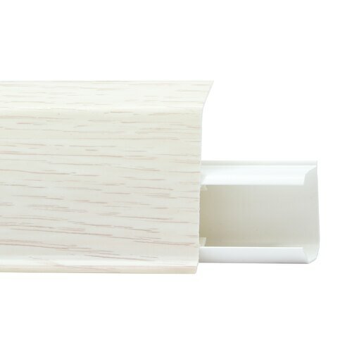 Плинтус пластиковый Winart Quadro 55 мм Дуб шиленский 503