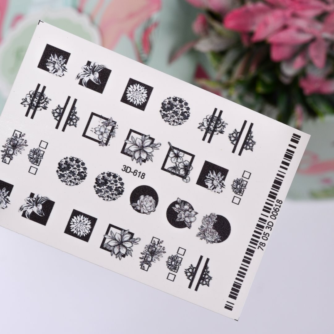 Слайдер-дизайн IVA NAILS 3D-618