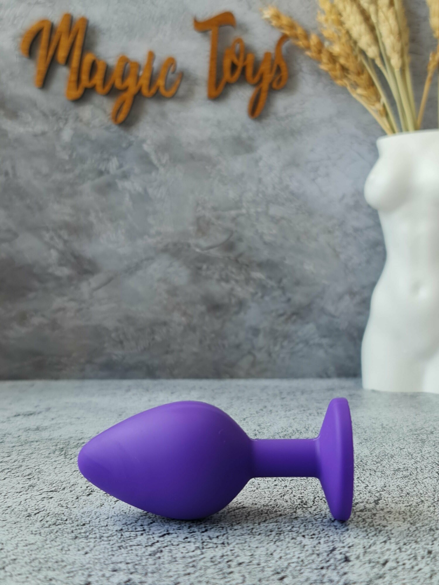 Анальная пробка Силиконовая