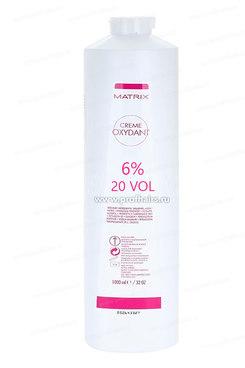 Крем-Оксидант Matrix 20 vol - 6% 1000 мл