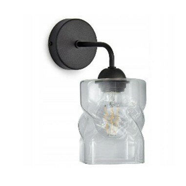 Бра AURA 8802-1W BK+CL
