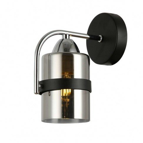 Бра AURA S0334-1 CR+BK