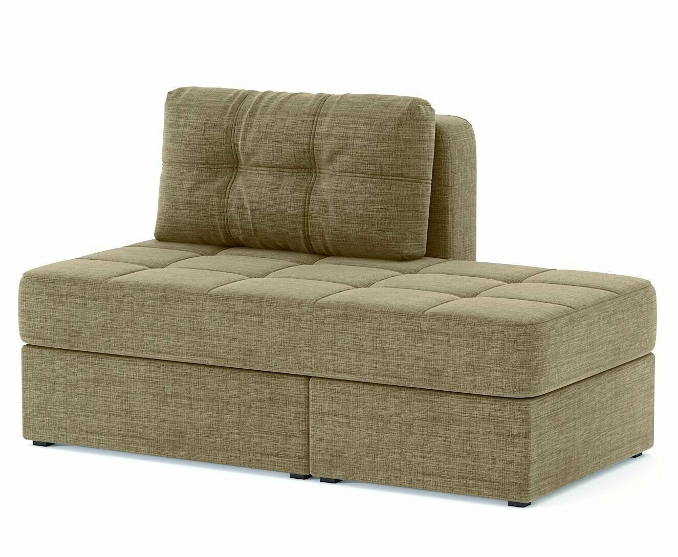 Диван-кровать "Оливер Уно" /еврокнижка-трансформер/ рогожка Дрим Дарк беж