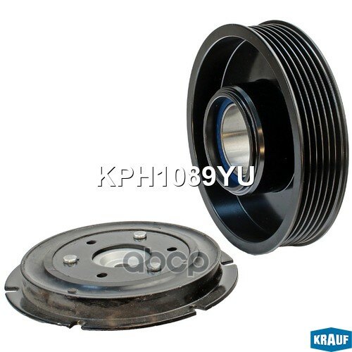 Шкив компрессора кондиционера в сборе Hyundai Grandeur V (HG) 2.4 GDI 16V [G4KE G4KJ] 201 hp Gasoline 2011 - 2016 / Hyundai.