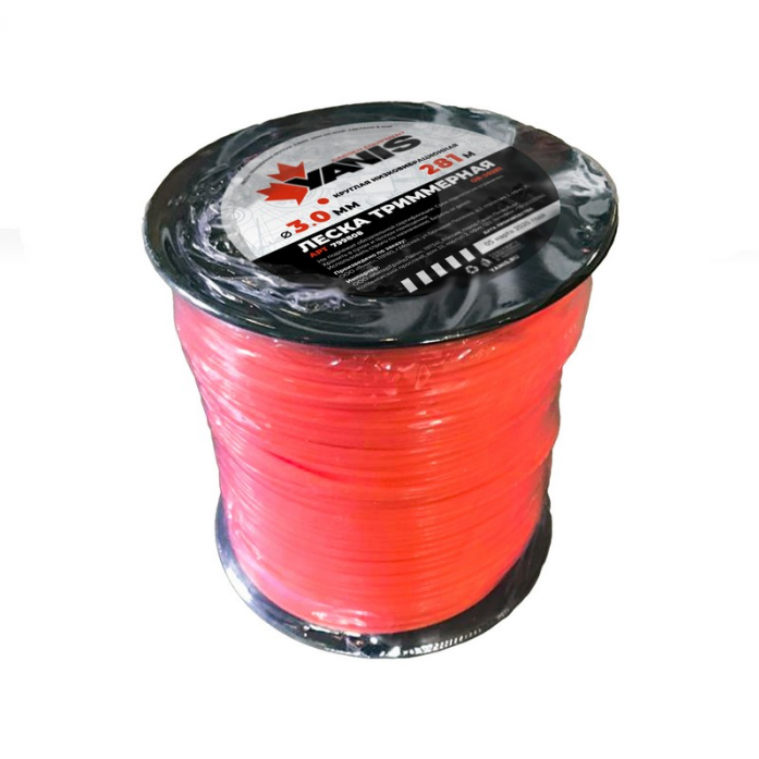 Леска для триммера Yanis OR-30281 круг 3,0 мм 281 метр