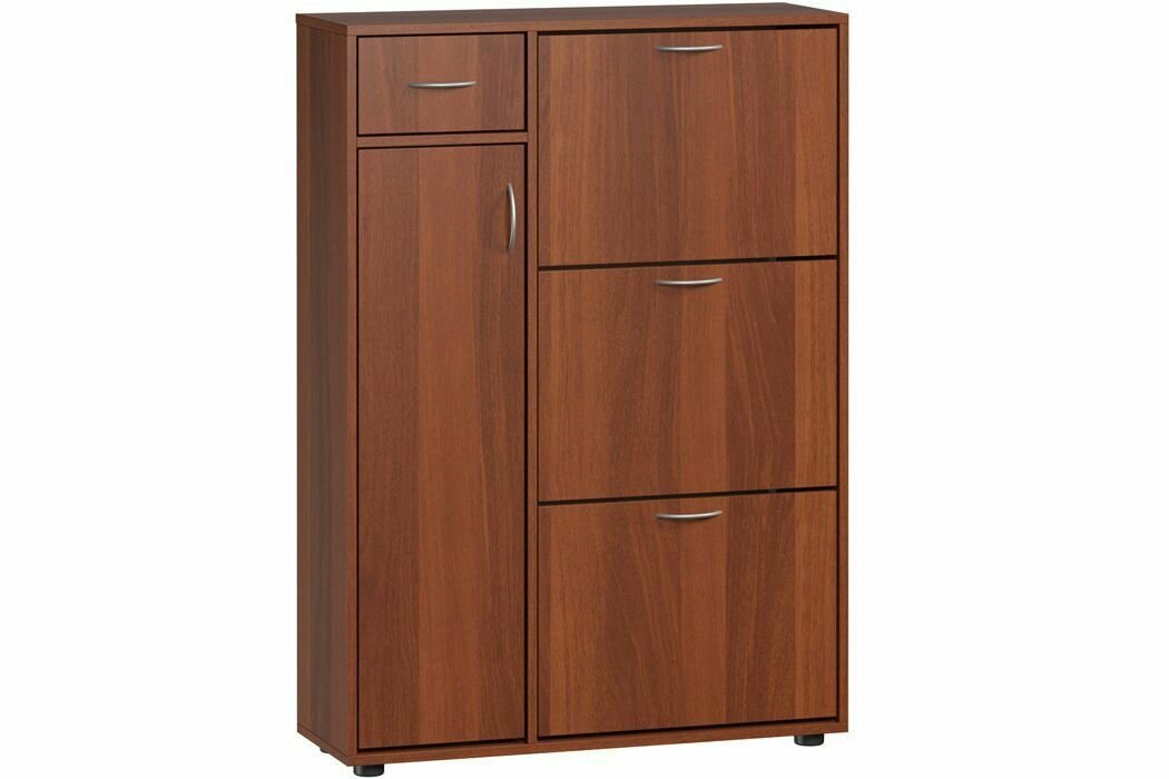 Тумба для обуви ТО-07 85х29х120 ЛДСП ноче мария луиза, дверца слева