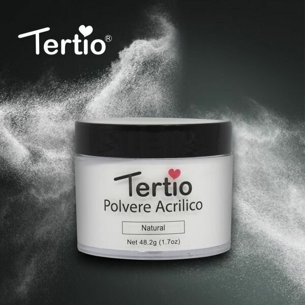 Акриловая пудра "Tertio" молочная, 48 гр.