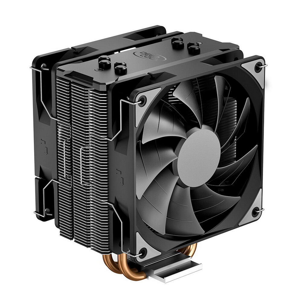 Вентилятор для процессора Deepcool GAMMAXX 400 EX RTL {12} (727057) (Height 157.5mm, 6mm x 4pcs, Fan 120mm x 2, 500~1500RPM 27,6 dB(A), 4-pin PWM, TDP 180W, Al+Cu, Screw, Socket AMD AM4/Intel LGA1200/115x) (727057) уц-3-14