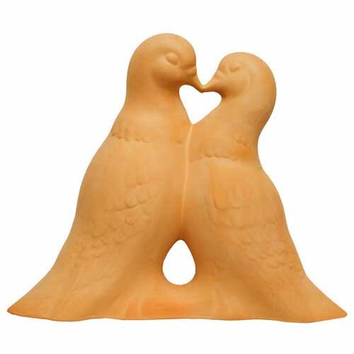 Фигурка керамическая FK-017 Голуби 26х21 см, цена за 1 шт.