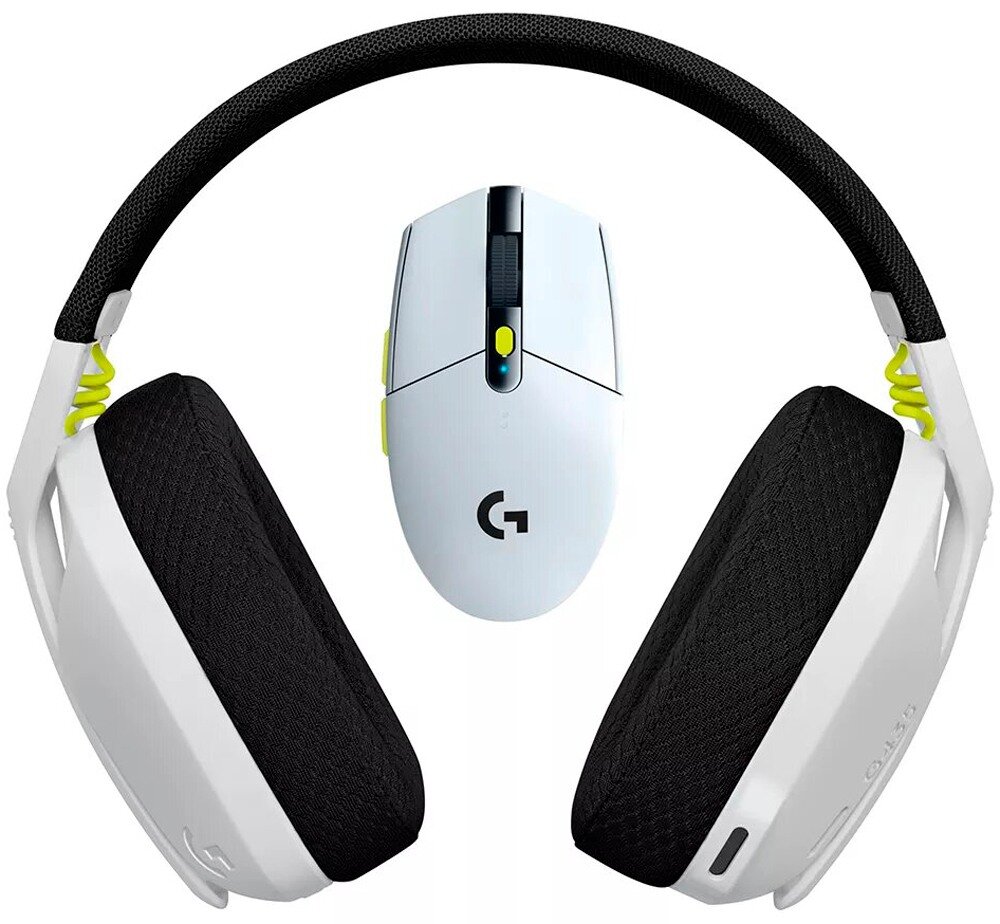 Logitech (наушники Logitech G435SE + мышь Logitech G304SE), Набор периферии Наушники + мышь