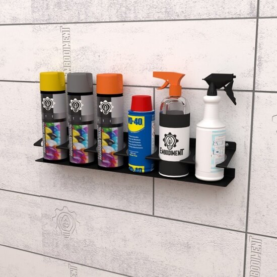 Держатель органайзер Embodiment для аэрозольных баллончиков, настенный