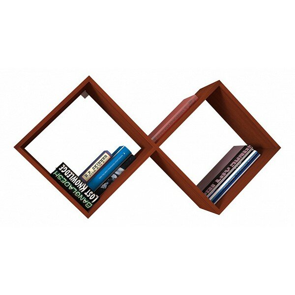 Полка книжная Mebelion Мебелеф-5