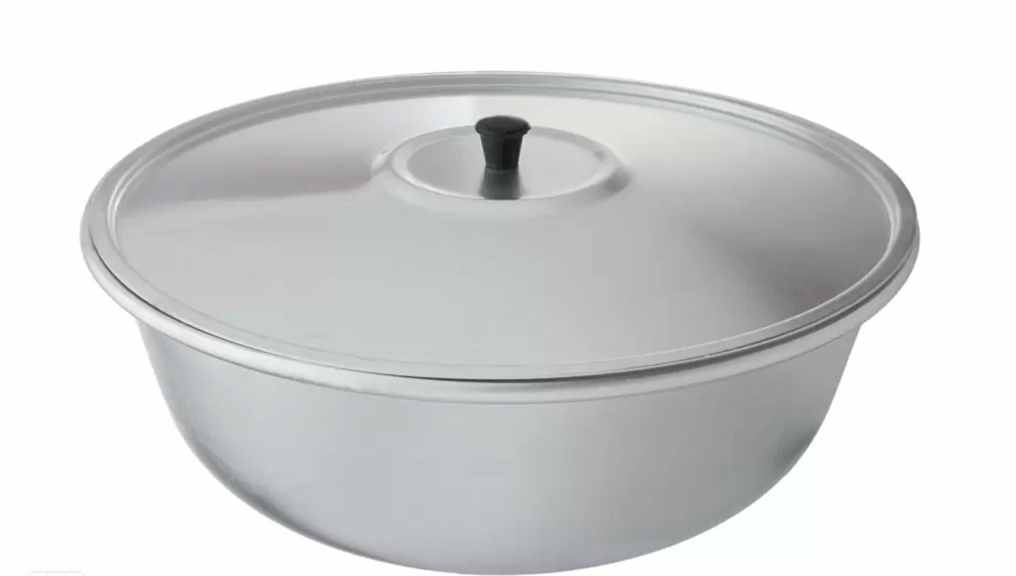 Миска алюминиевая 10л МТ037, 4607079561218 10л МТ037 демидовский завод