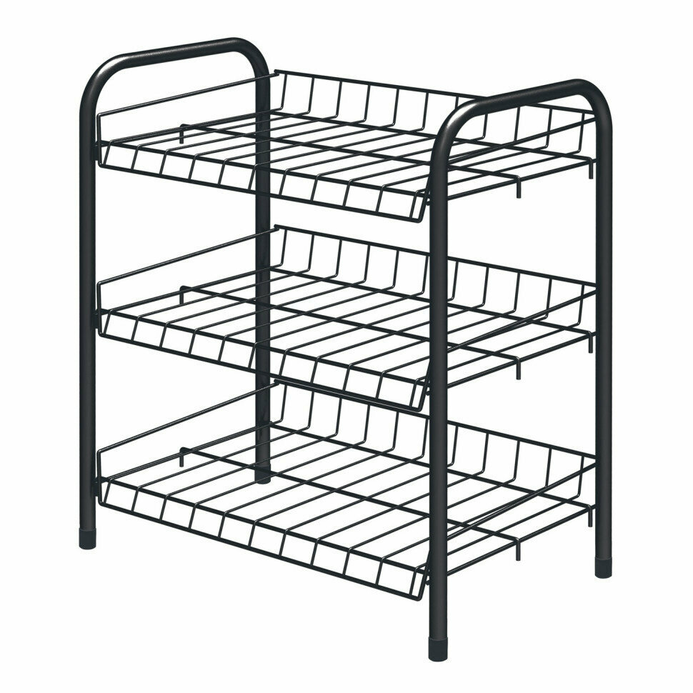 Nika ЭТ4, Этажерка для обуви разборная, 3 полки (460х280х520 мм), г. Ижевск