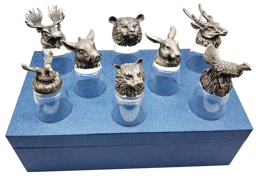 Набор из 8 стопок-перевертышей . Русский Лес.