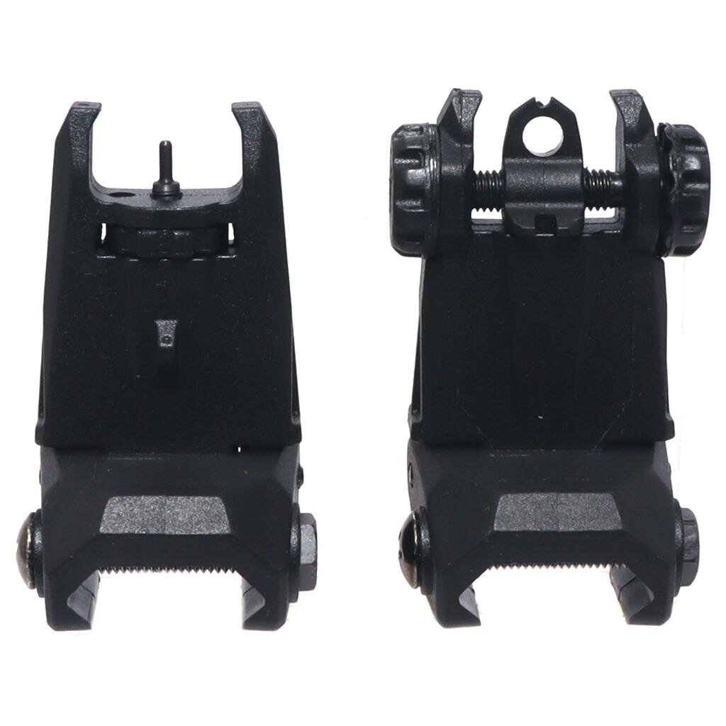 Мушка и целик складные с доп приспособлениями, 45 мм, черный K.Arma