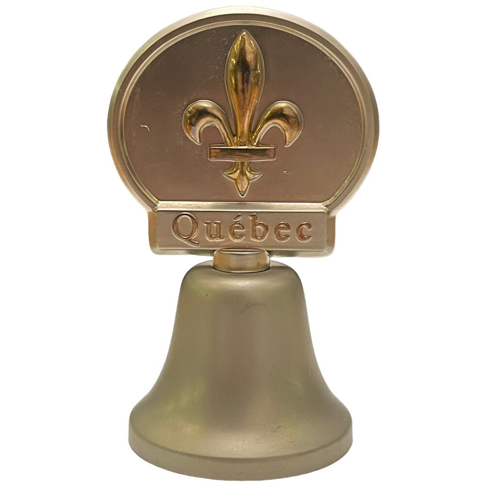 Колокольчик сувенирный "Квебек", 1990-2010 гг, сталь, Канада