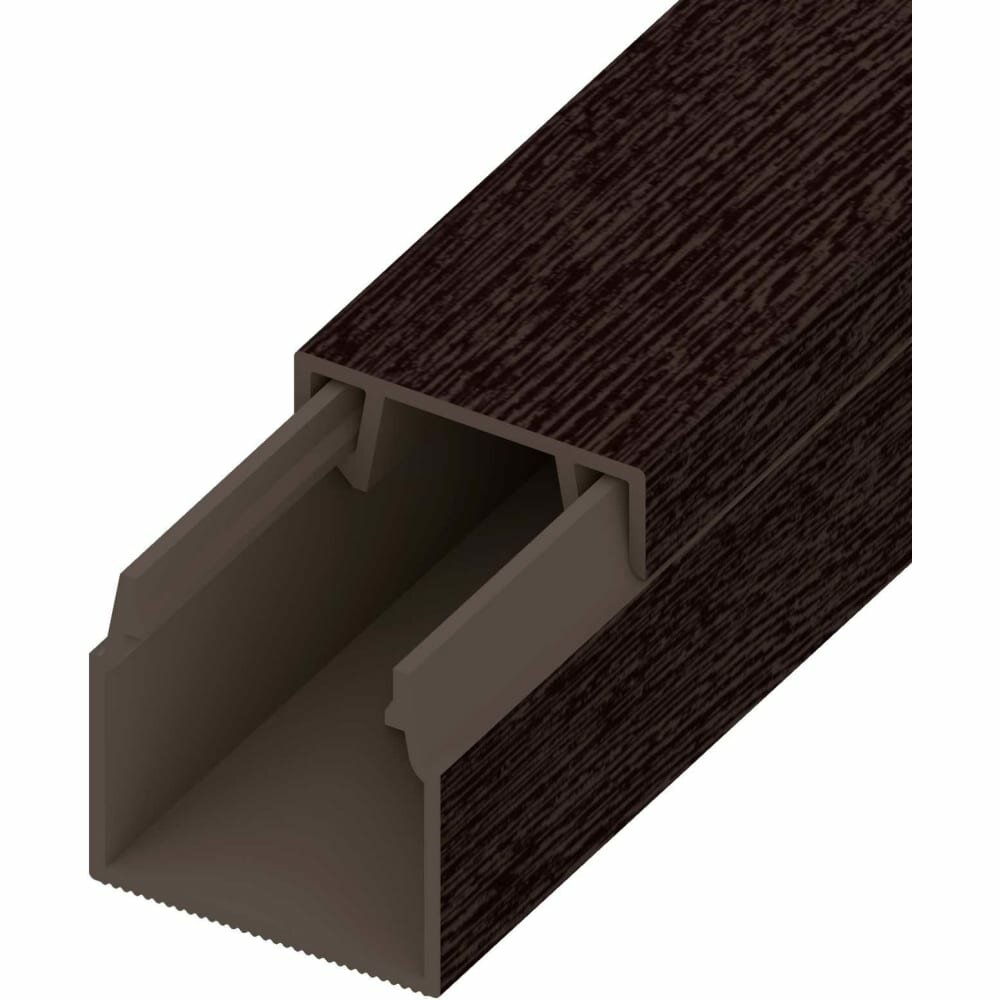 Кабель-канал AGIS ПВХ 16x16 мм Венге 3 D 60.05.16.16.200