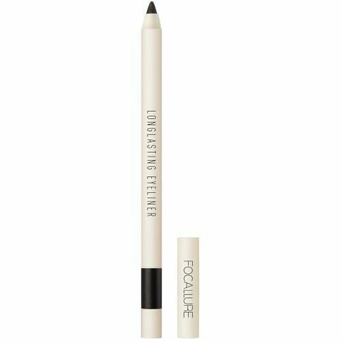 Карандаш для век, Focallure, Lasting Soft Gel Pencil, тон 01, 0,4 г