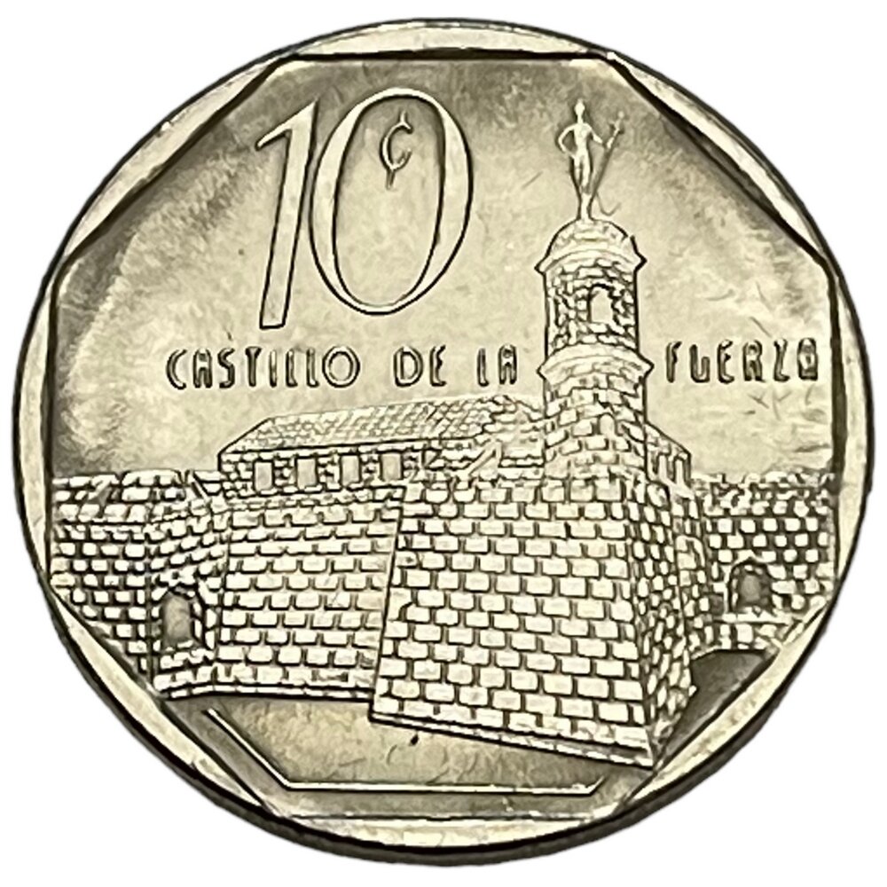 Куба 10 сентаво 2002 г.