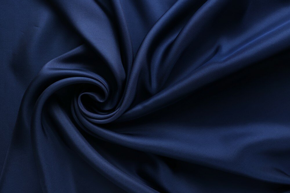 Ткань синий батик, ширина 1.38 м