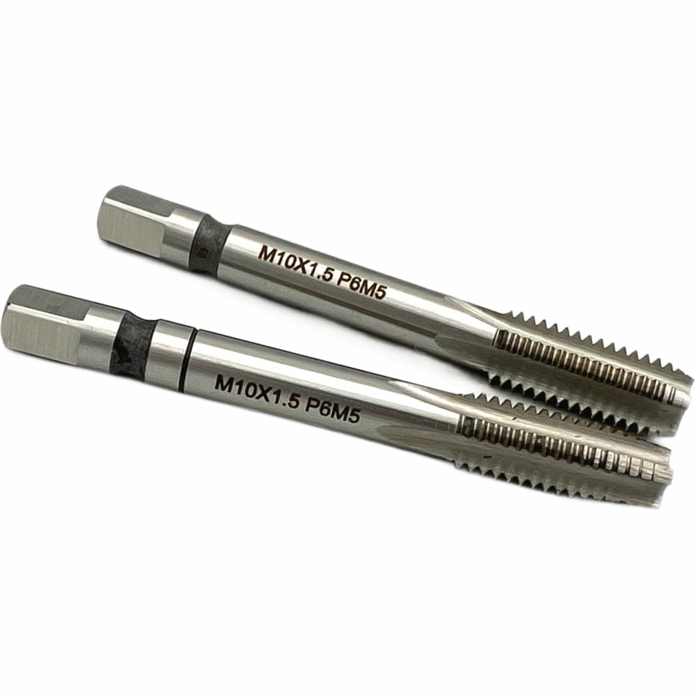 Машинно-ручной метчик TORNERI М10х1.5 комплект из 2-х штук Р6М5 011849