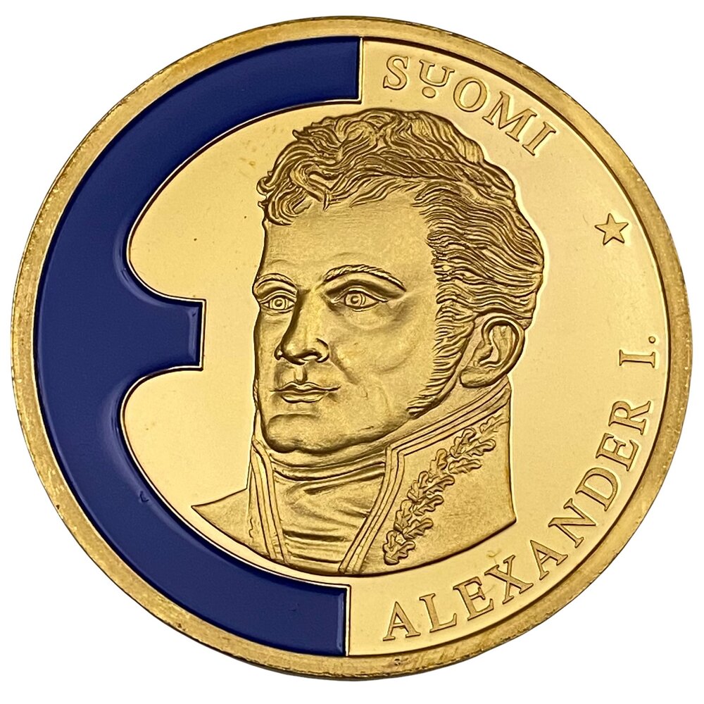 Германия, настольная медаль "Европа. Александр I" 1998 г.