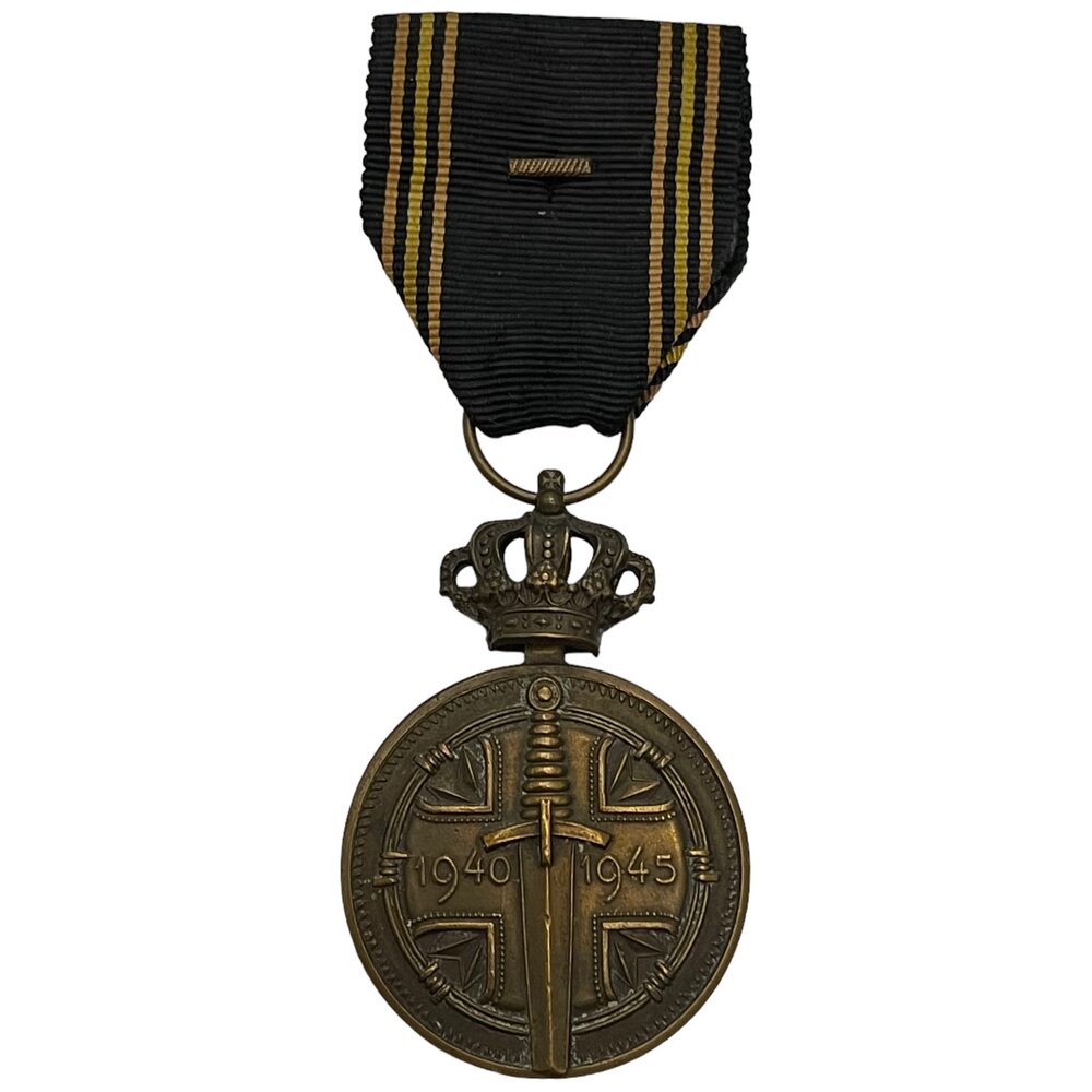 Бельгия, медаль "Военноплоенного 1940-1945" за один год заключения 1947 г.