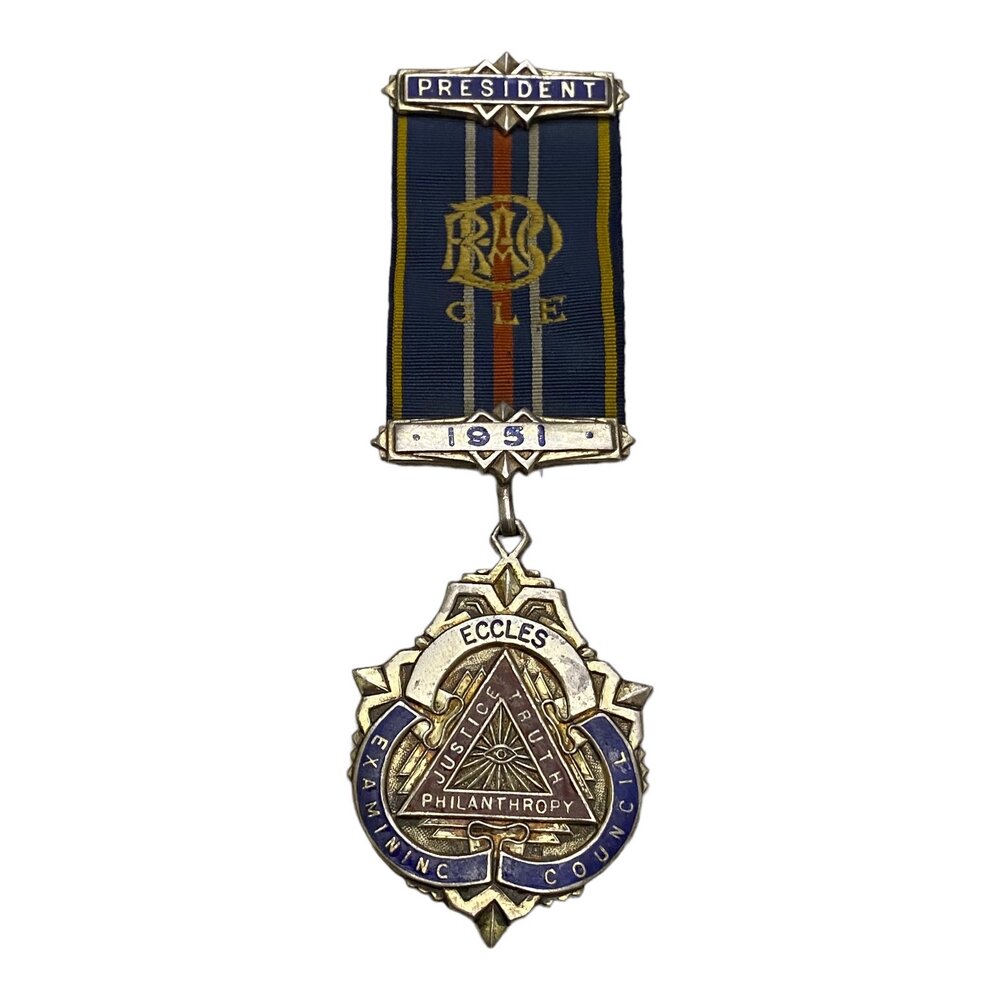 Великобритания, памятный знак "Старинный королевский орден буйволов ROAB" (J. Ashworth) 1951 г.