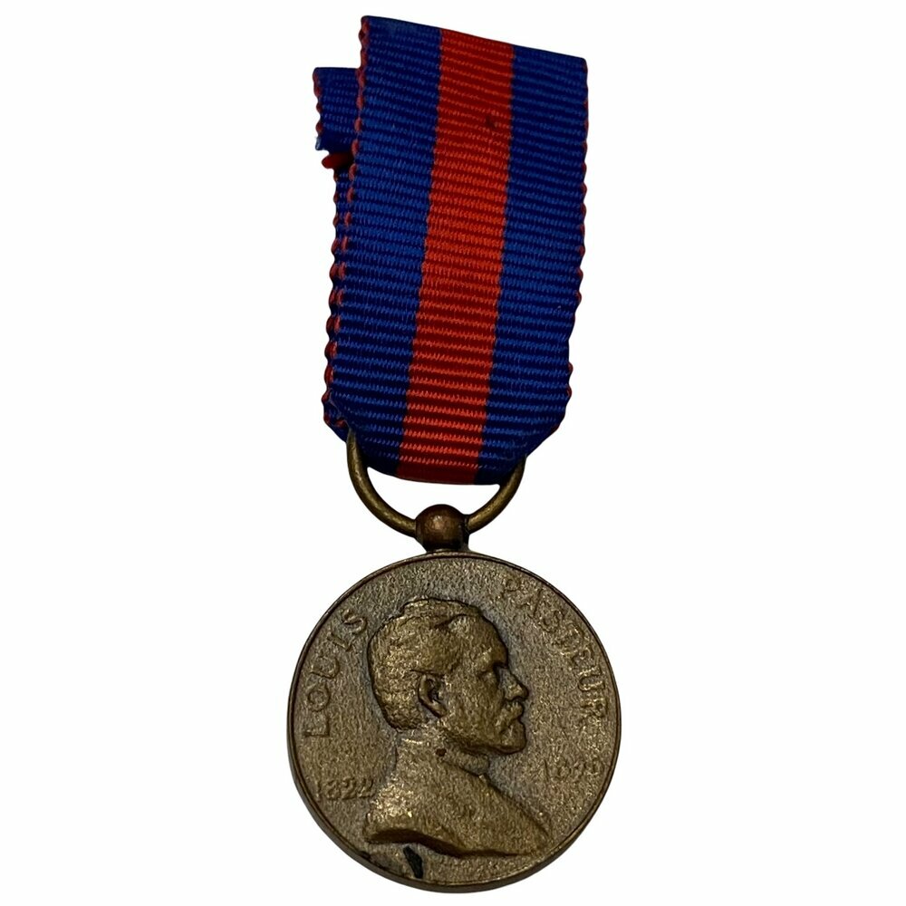 Франция, фрачник медали "Louis Pasteur" (Луи Пастер)