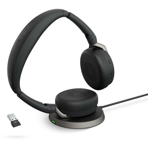 Jabra Evolve2 65 Flex Stereo MS WLC беспроводная гарнитура, Link380a ( 26699-999-989 )