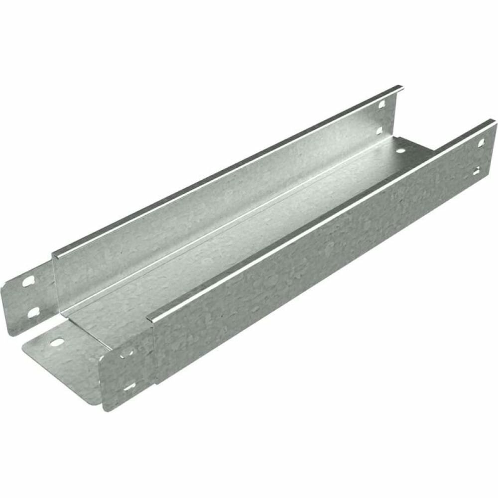 Неперфорированный лоток Система КМ 50x150x0,55 L3000 мм Быстрый монтаж LO0014 LN50-150-0.55-3000